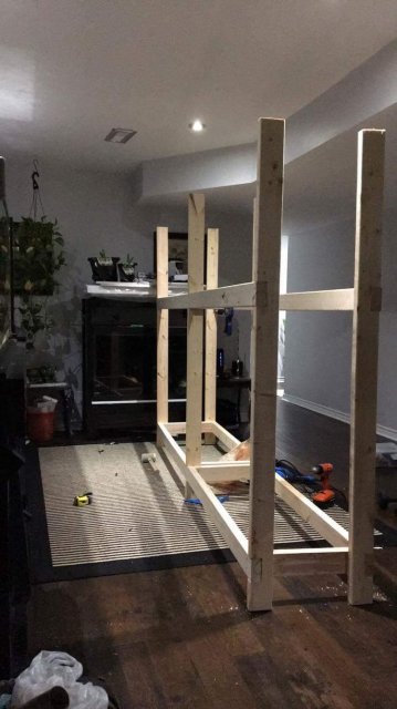 Diy 2x4 stand | MonsterFishKeepers.com