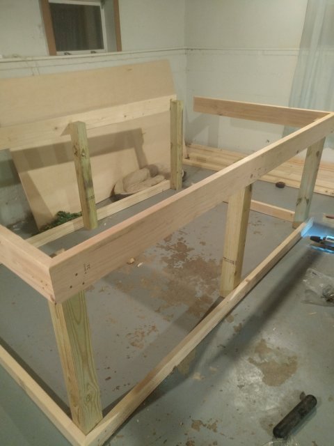 Custom 4x8 FT Tank! | MonsterFishKeepers.com