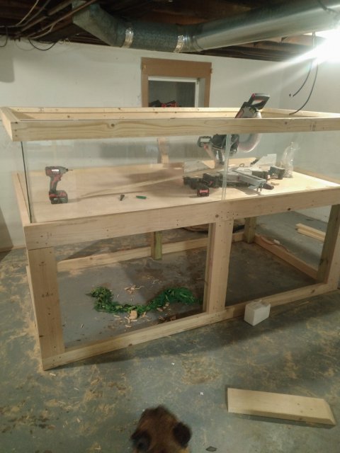 Custom 4x8 FT Tank! | MonsterFishKeepers.com